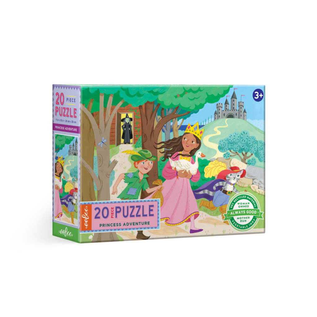 Princess Adventure 20 Pc Big Puzzle – KIDOODLE