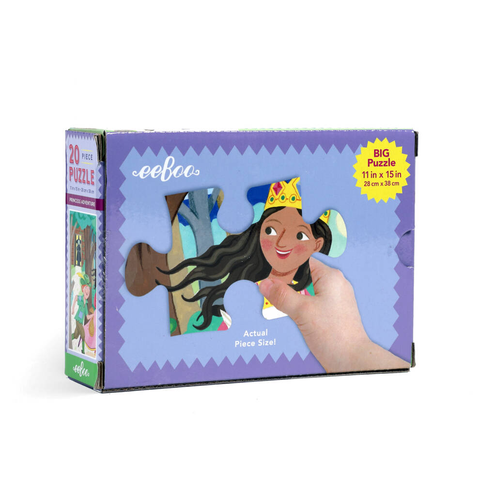 Princess Adventure 20 Pc Big Puzzle – KIDOODLE