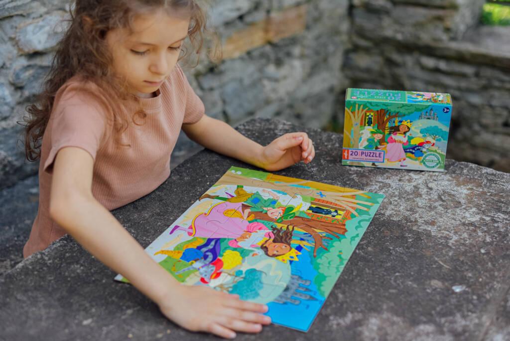 Princess Adventure 20 Pc Big Puzzle – KIDOODLE