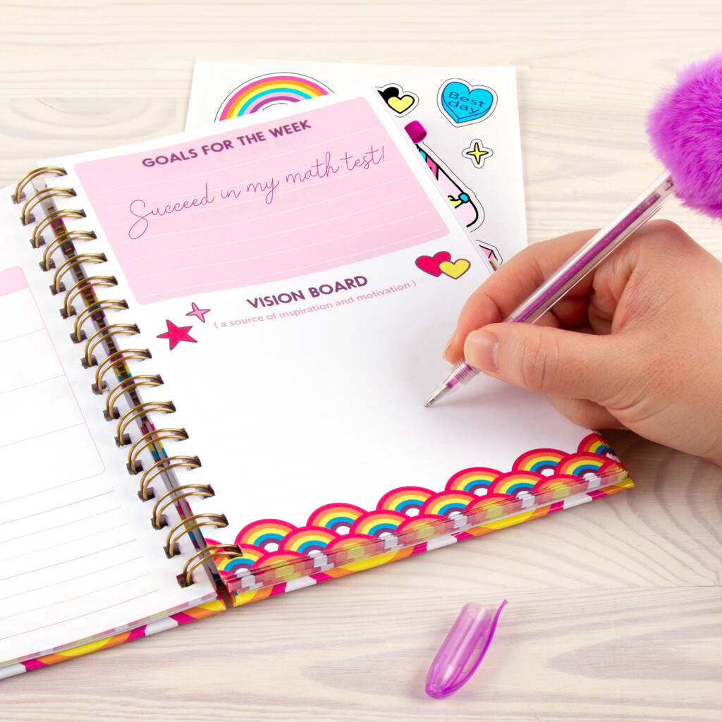 Rainbow Bright Locking Activity Journal – KIDOODLE